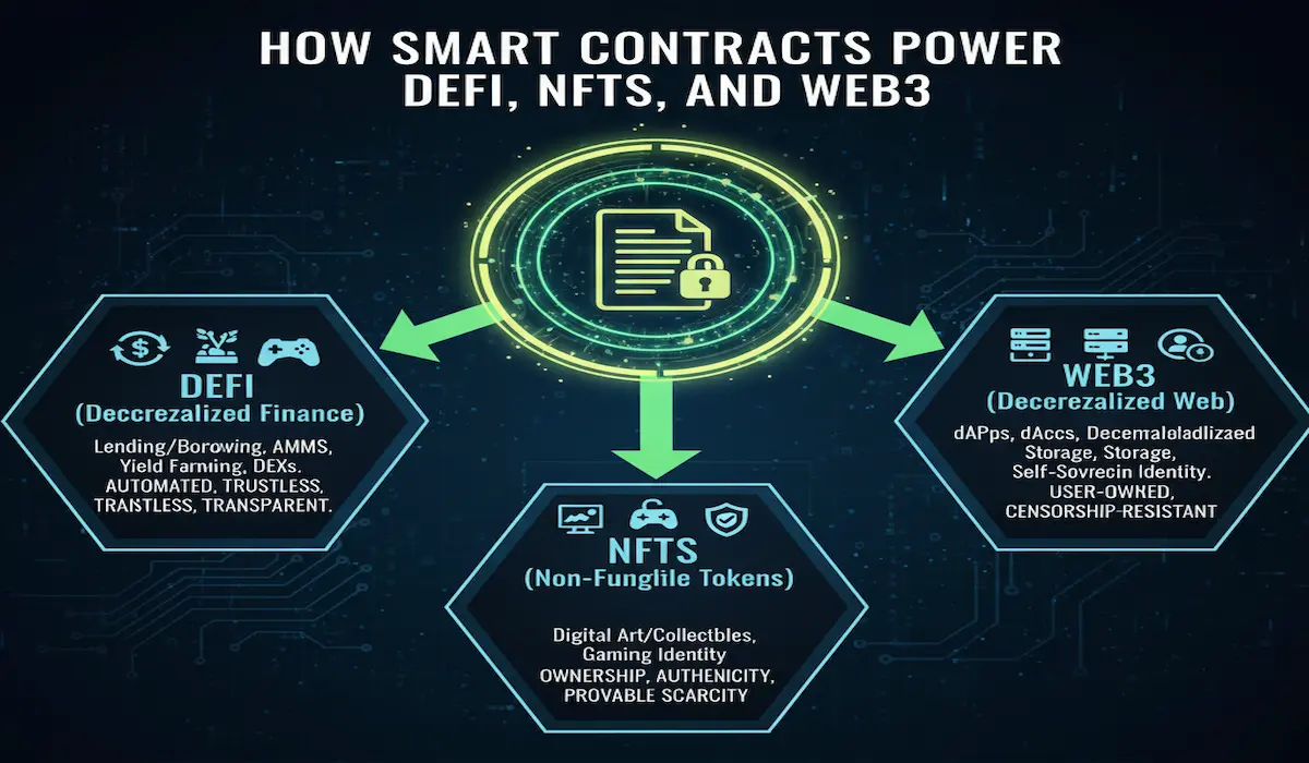 What are Smart Contracts? How They Power DeFi, NFTs, and Web3